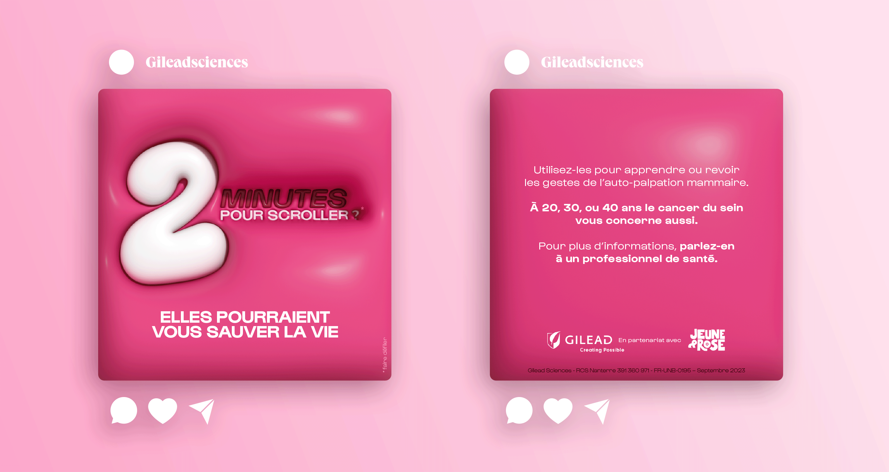 Gilead : Pink Pause - Addiction Agency