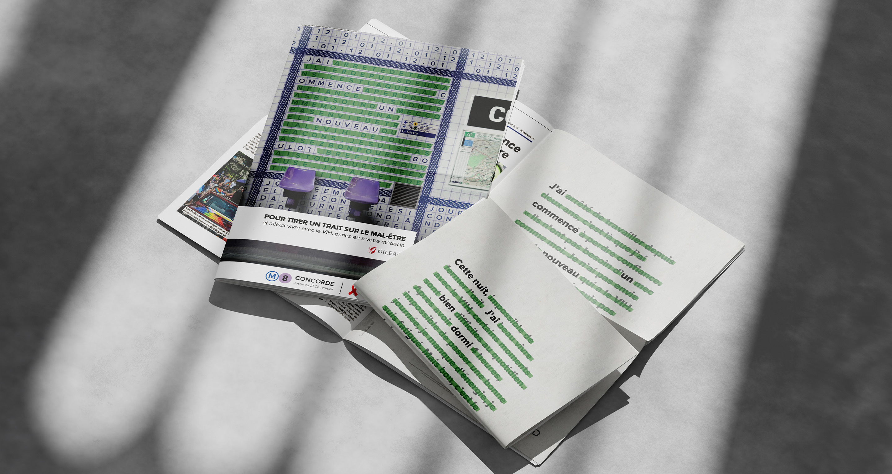 Gilead : Draw a line - Addiction Agency